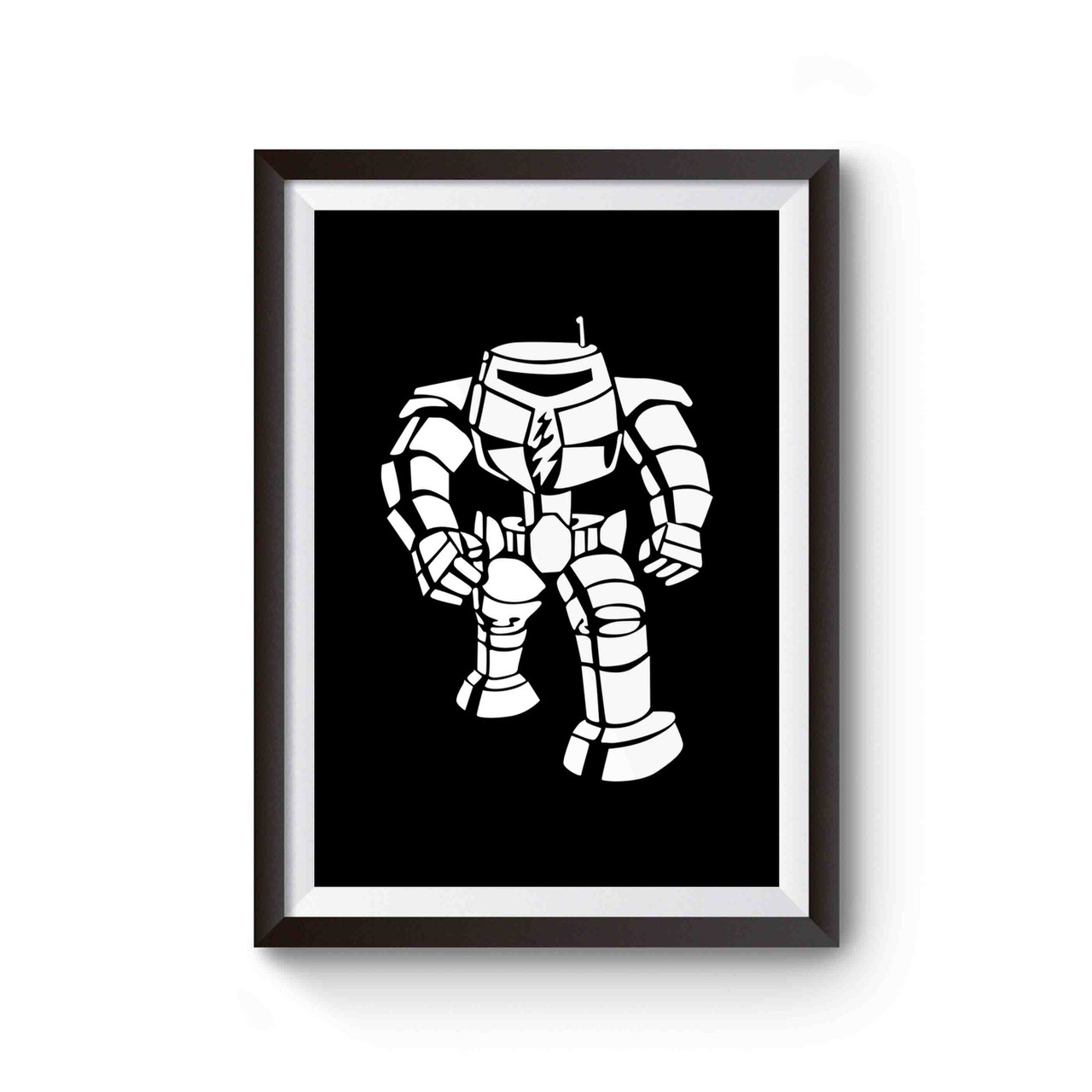 The Big Bang Theory Inspired Sheldon Cooper Robot Manbot Poster