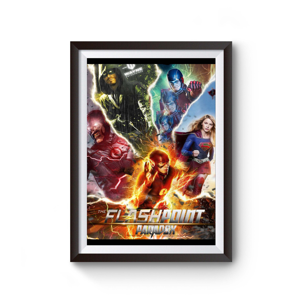 The Flash Dc Comics Poster