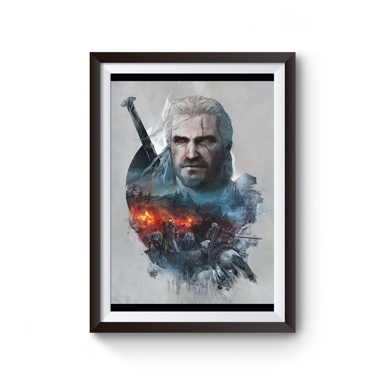 The Witcher 3 Art Poster