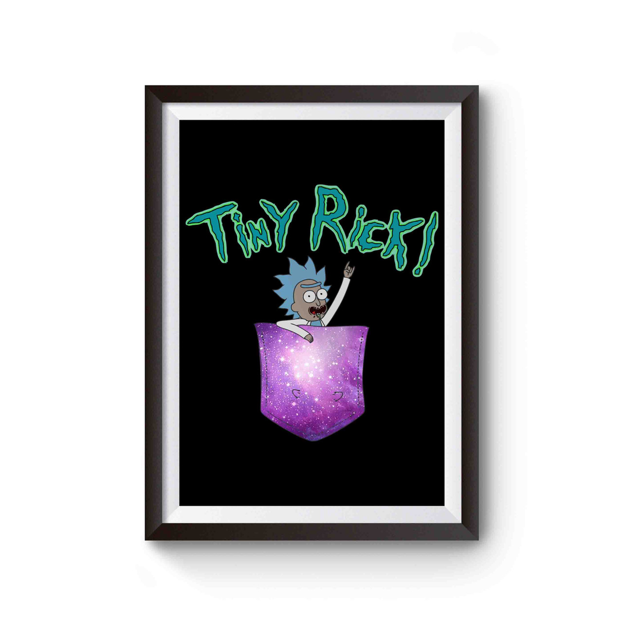Tiny Rick- Rick And Morty Poster