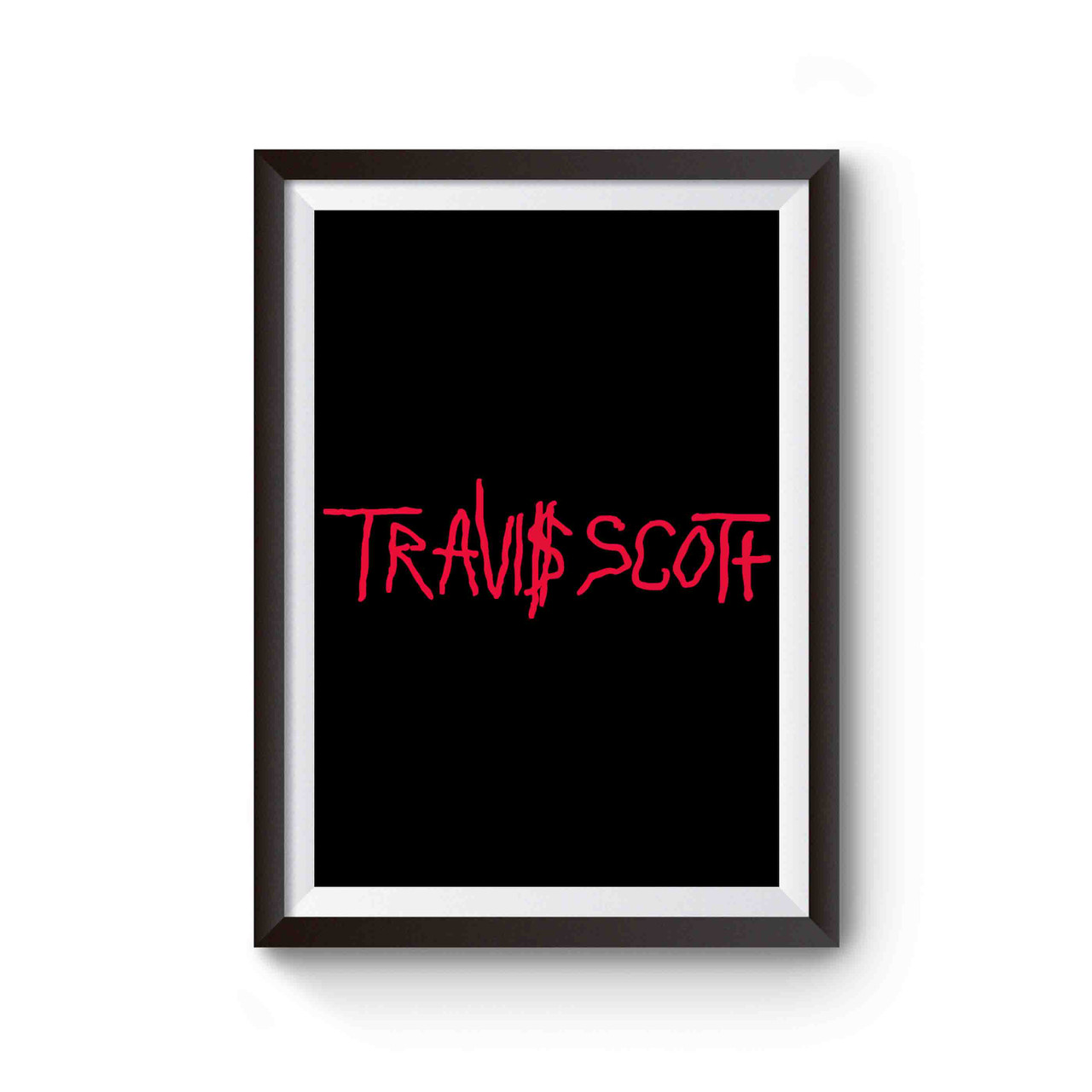 Travis Scott 3500 Logo Poster