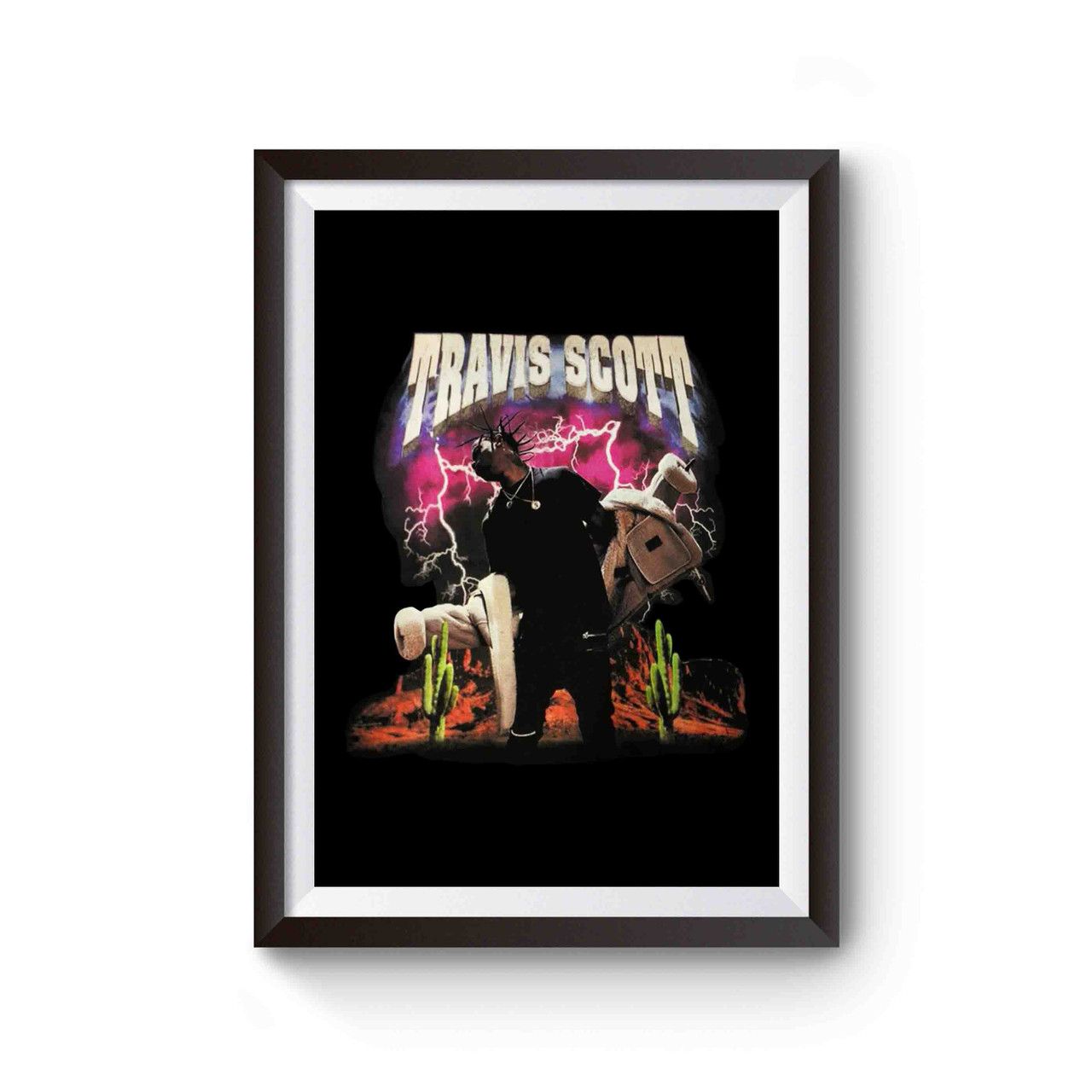 Travis Scott Pen And Pixel Rodeo Madness Tour Merch Long Sleeve Shirt