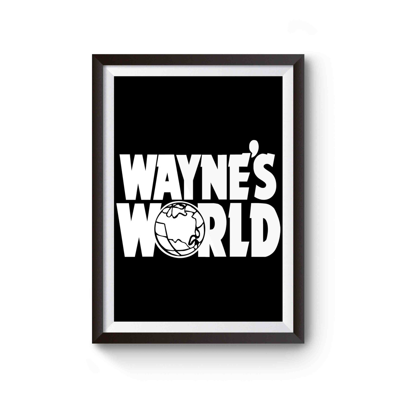 Wayne's World Waynes Logo Poster