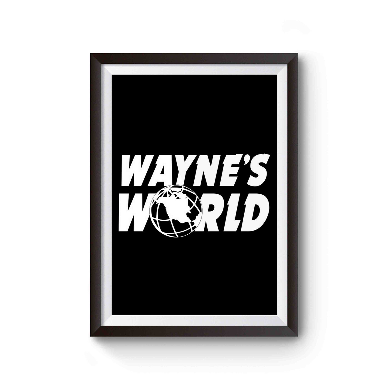 Wayne's World Waynes Logo Poster