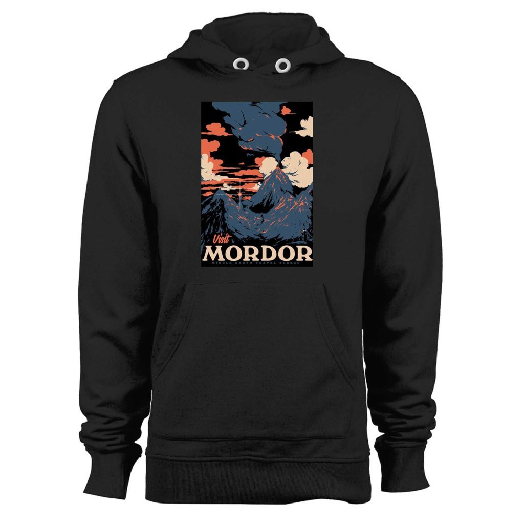 Visit Mordor Lord Of The Ring Inspired Poster