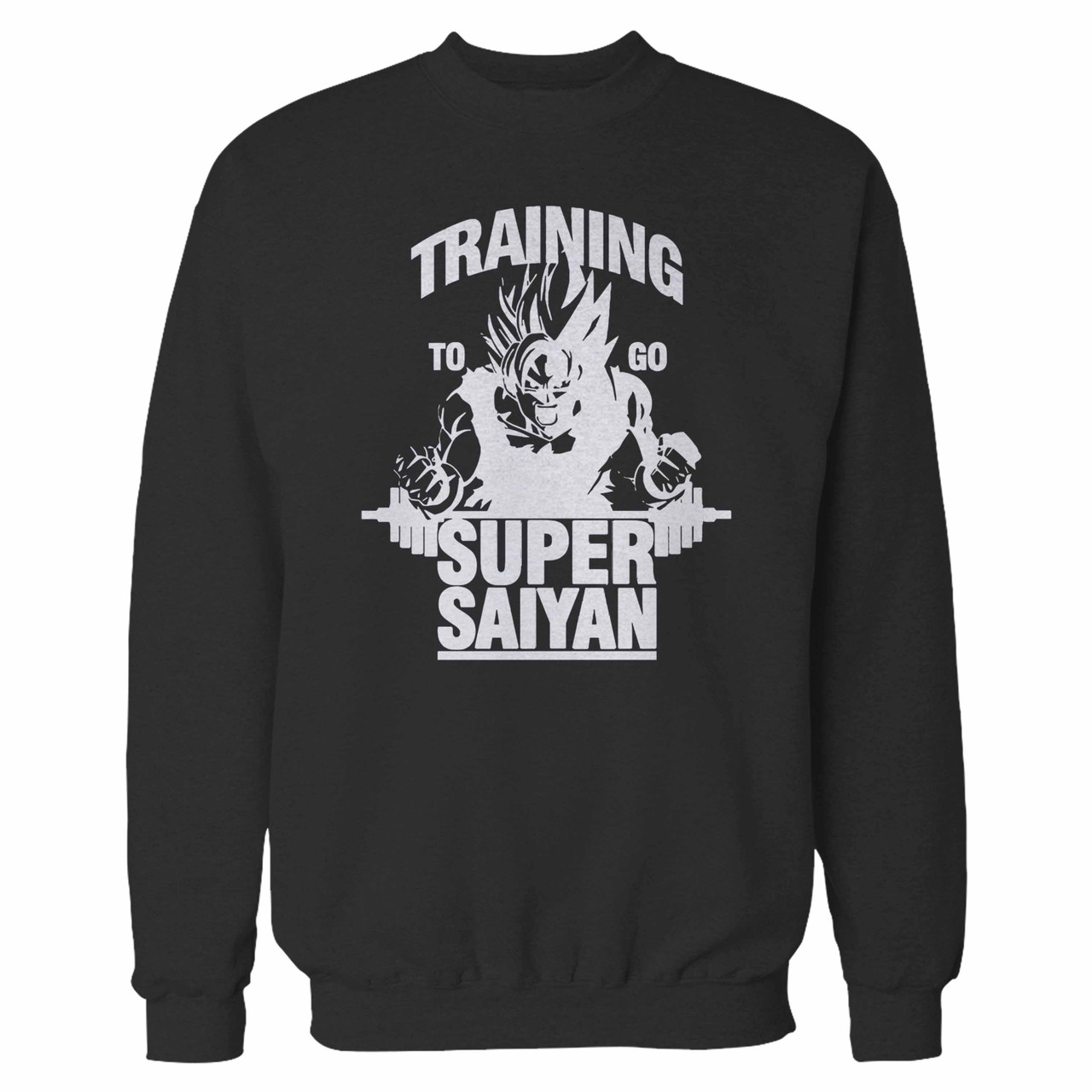 Training To Go Super Saiyan Dragon Ball Z Gym Poster