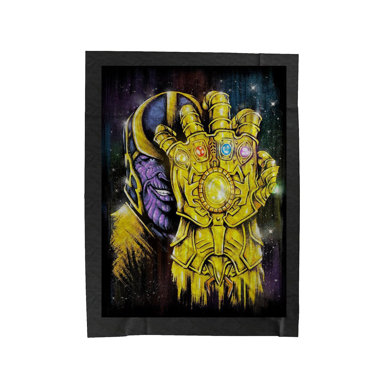 Thanos Infinity Gauntlet Infinity Stones Avengers Poster