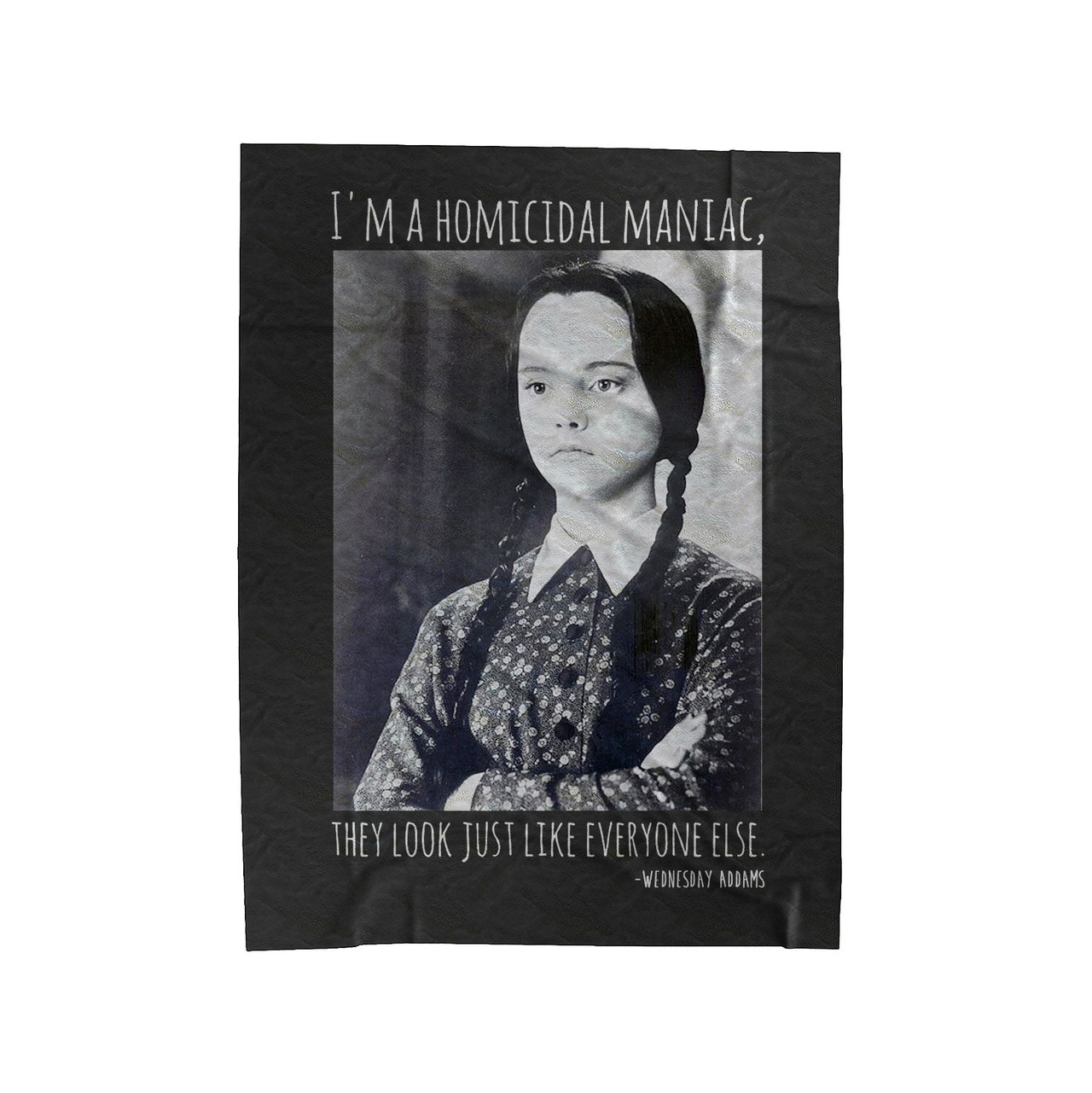 Wednesday Spirit Animal Addams Family Halloween Horror Scary Gore Poster