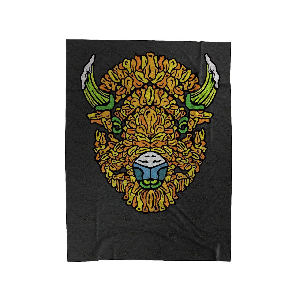Winged Buffalo Poster