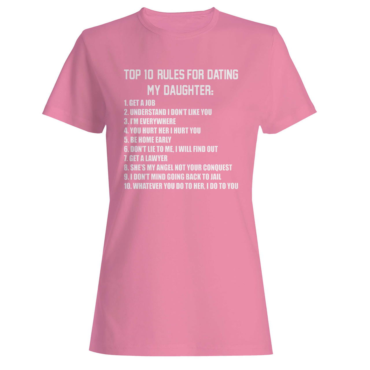 Top Ten Rules For Dating My Daughter Poster