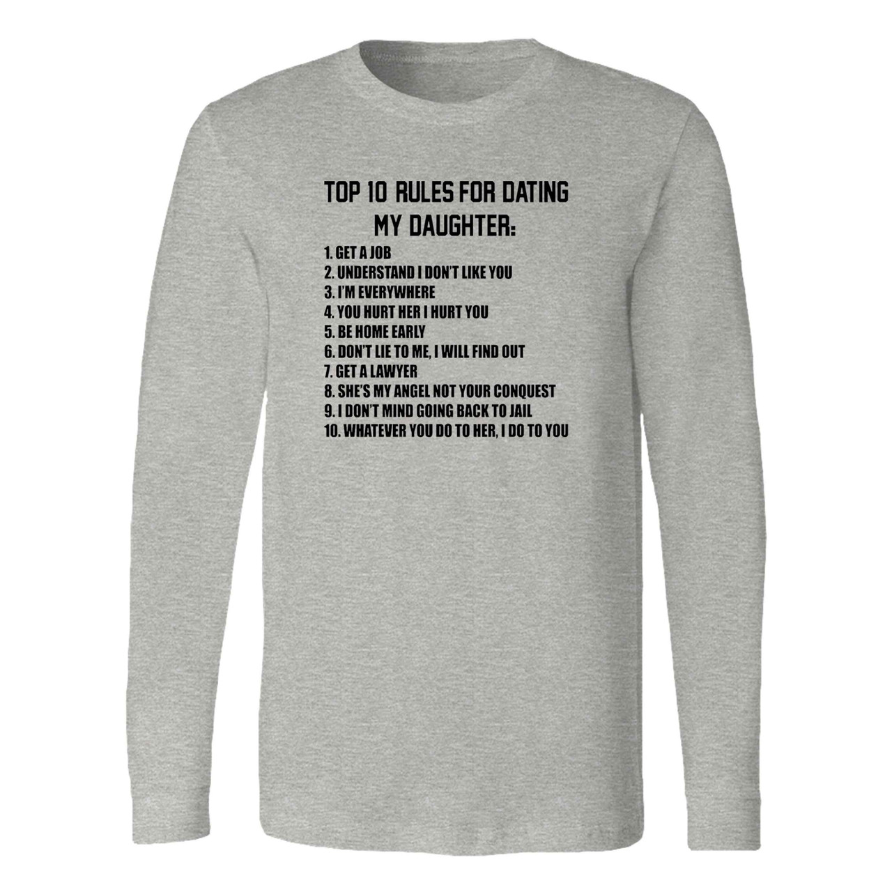 Top Ten Rules For Dating My Daughter Poster