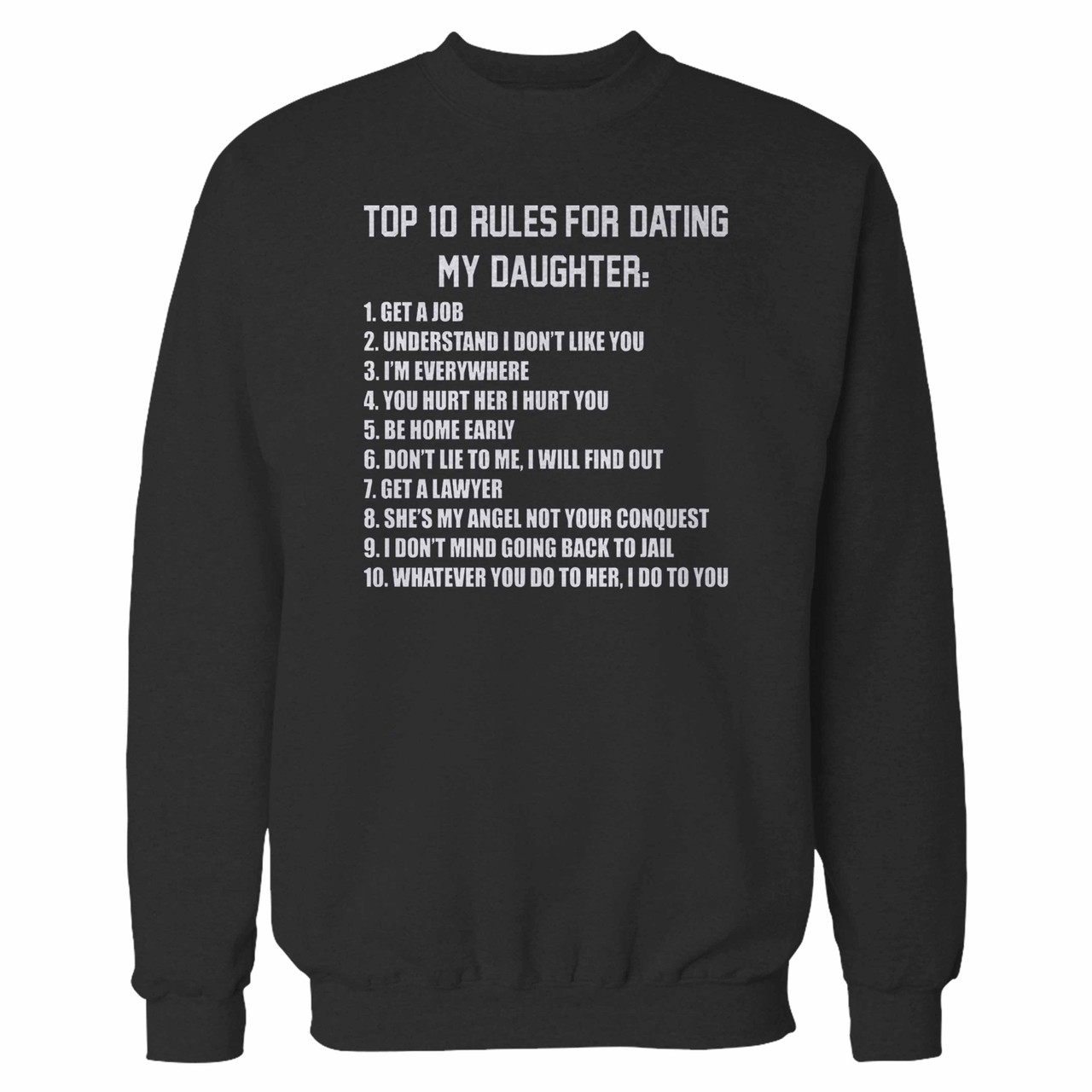 Top Ten Rules For Dating My Daughter Poster