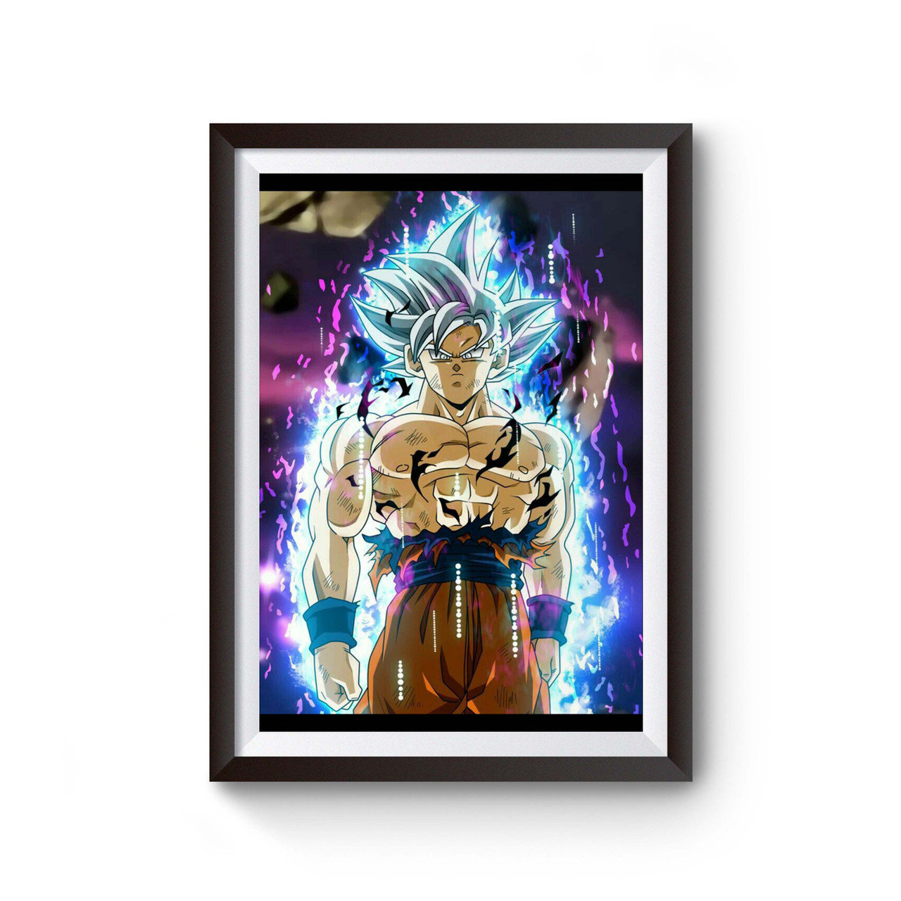 Ultra Instinct Goku Flying Dragon Ball Super Poster