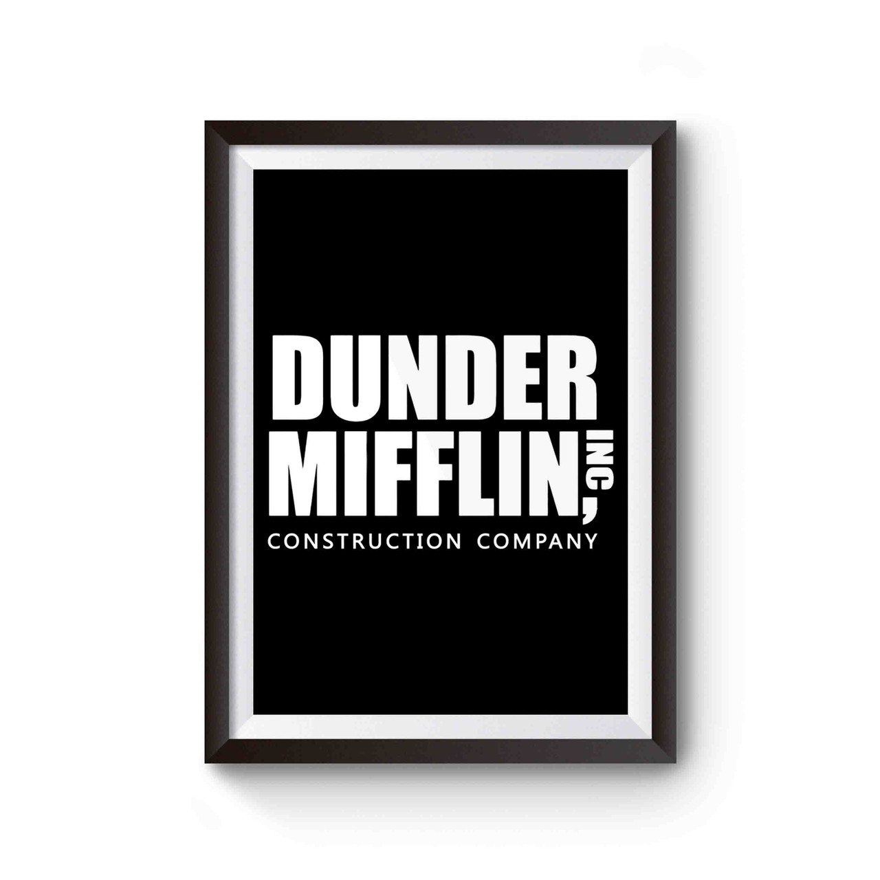 The Office Retro Dunder Mifflin Scranton Poster