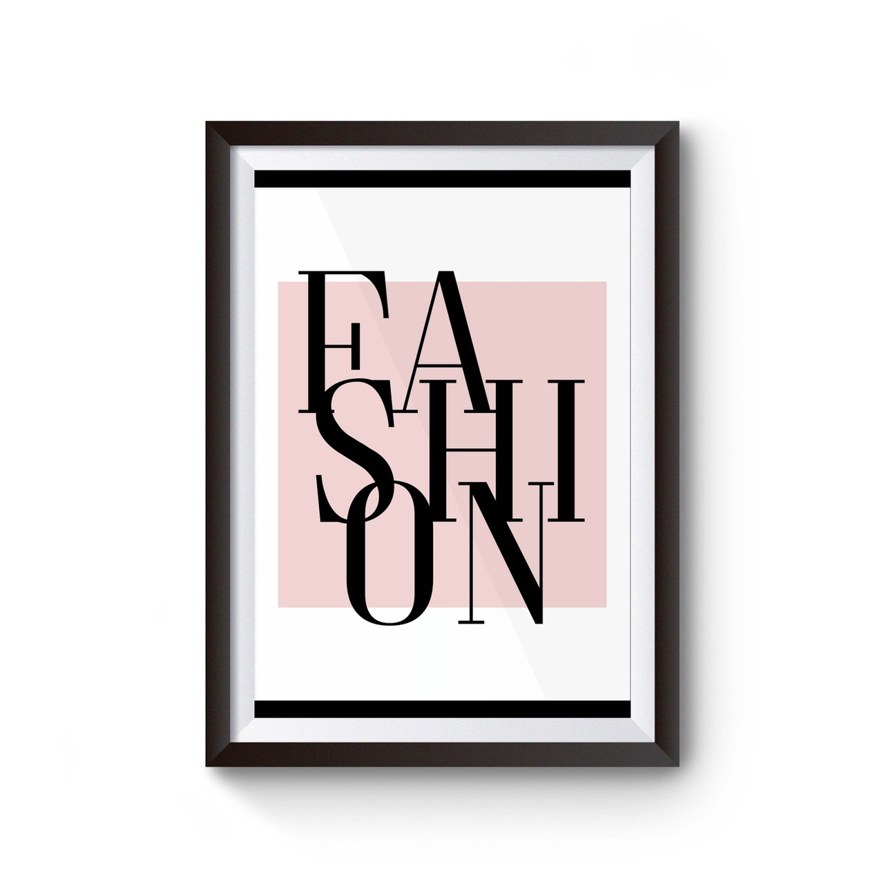 Why Hello Design Fashion Quotes Poster
