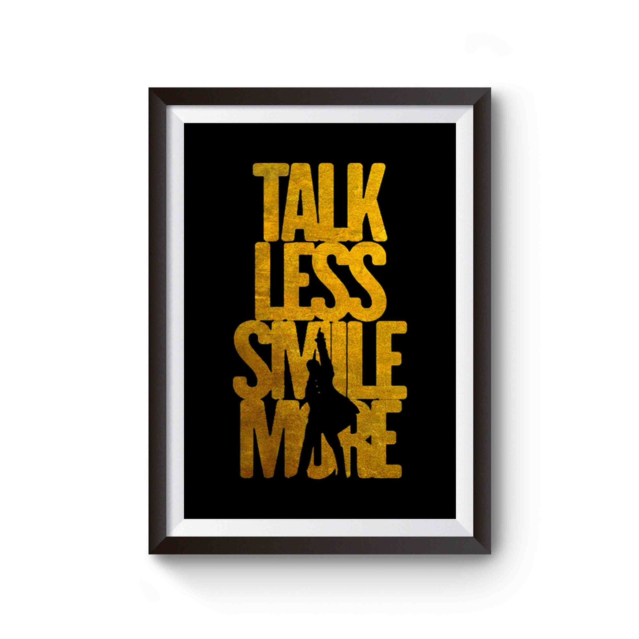 Talk Less Smile More Aaron Burr Poster