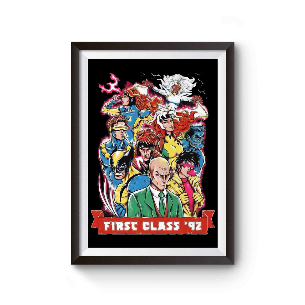 X Men Retro Logo Poster