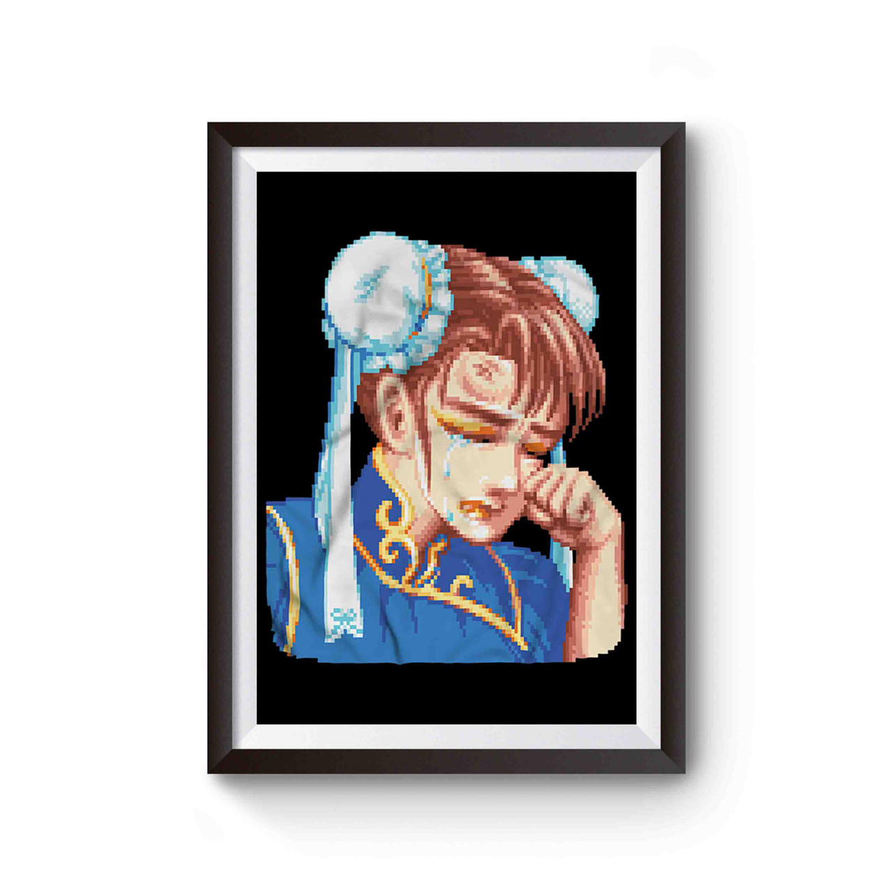 Street Fighter Ii Chun-Li Defeated Poster
