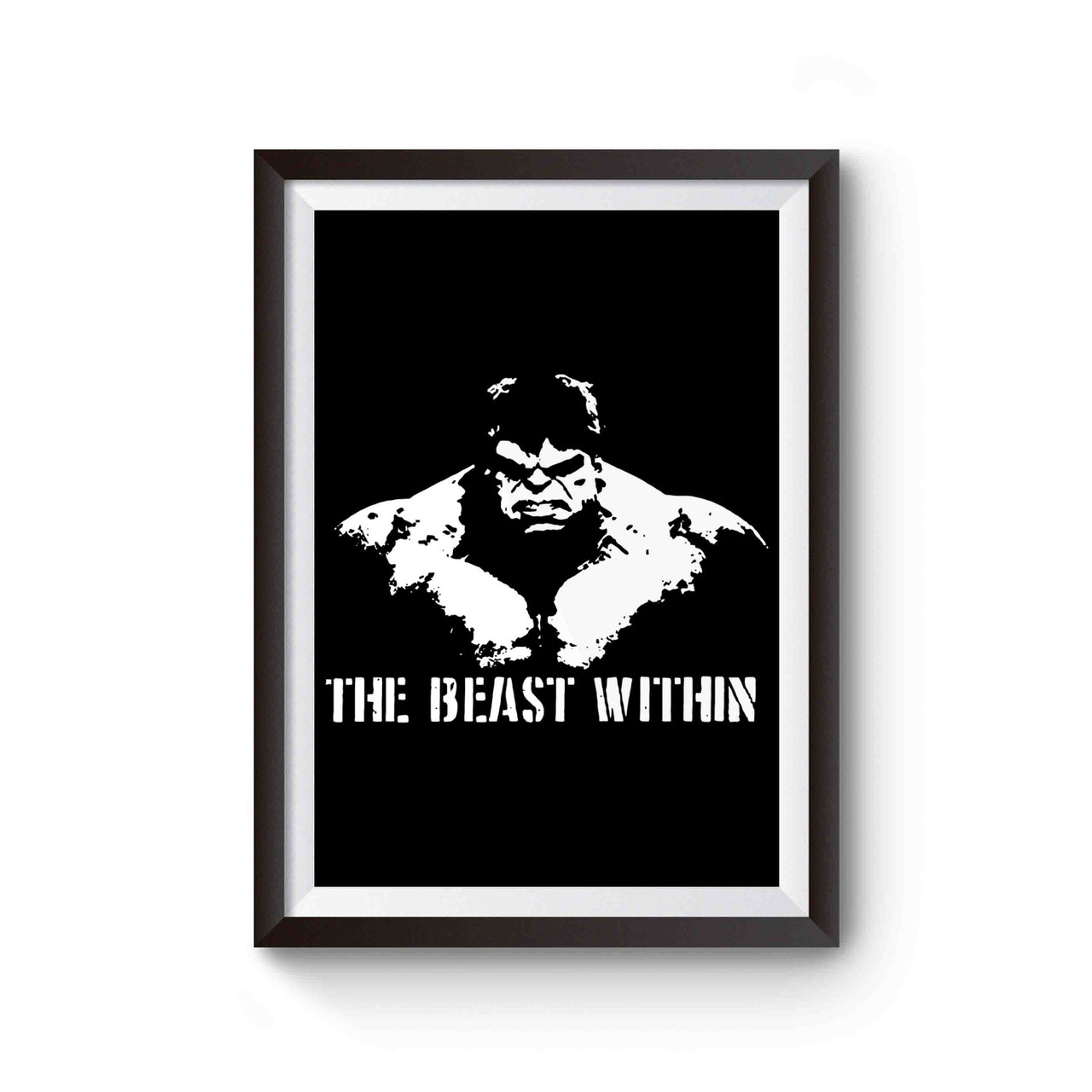 The Beast Within Hulk Poster