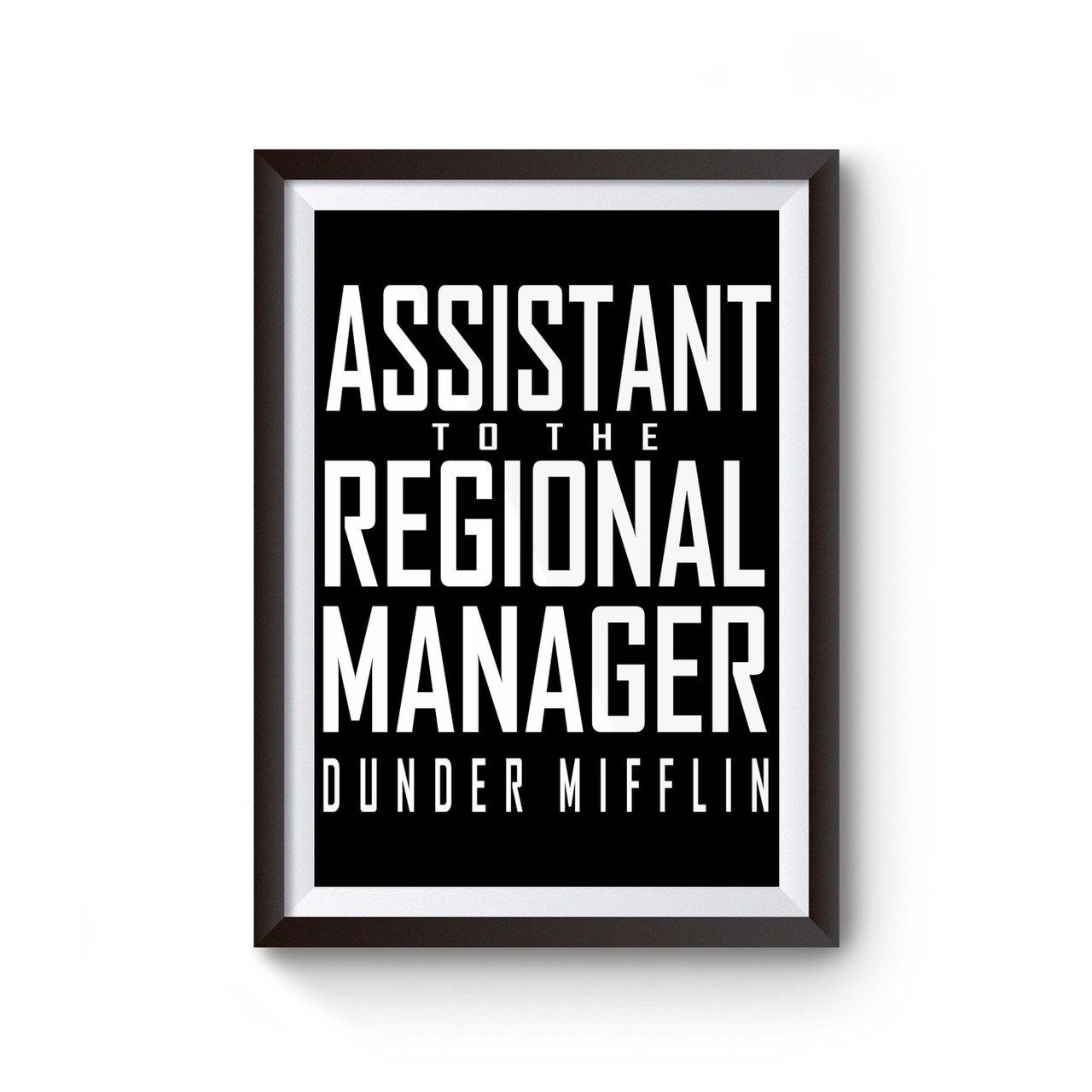 The Office Assistant To The Regional Manager Poster