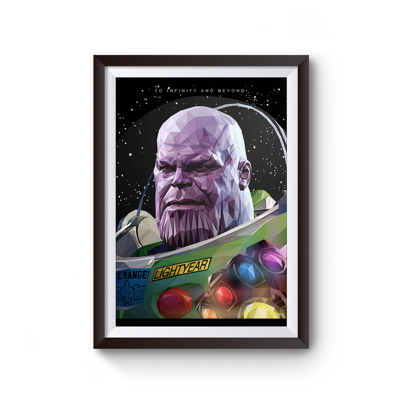 To Infinity And Beyond Inspired Poster