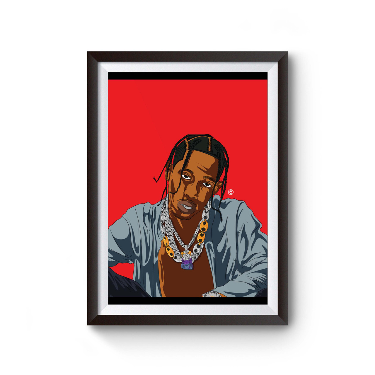 Travis Scott Rap Hip Hop Poster