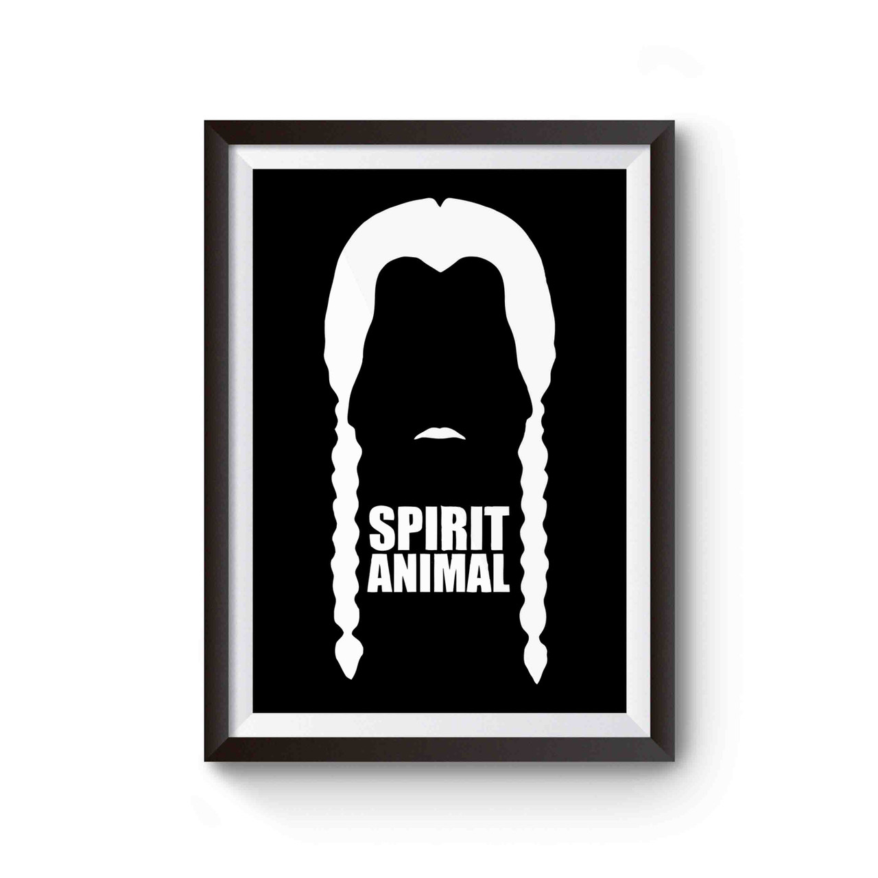 Wednesday Spirit Animal Addams Family Halloween Horror Scary Gore Poster