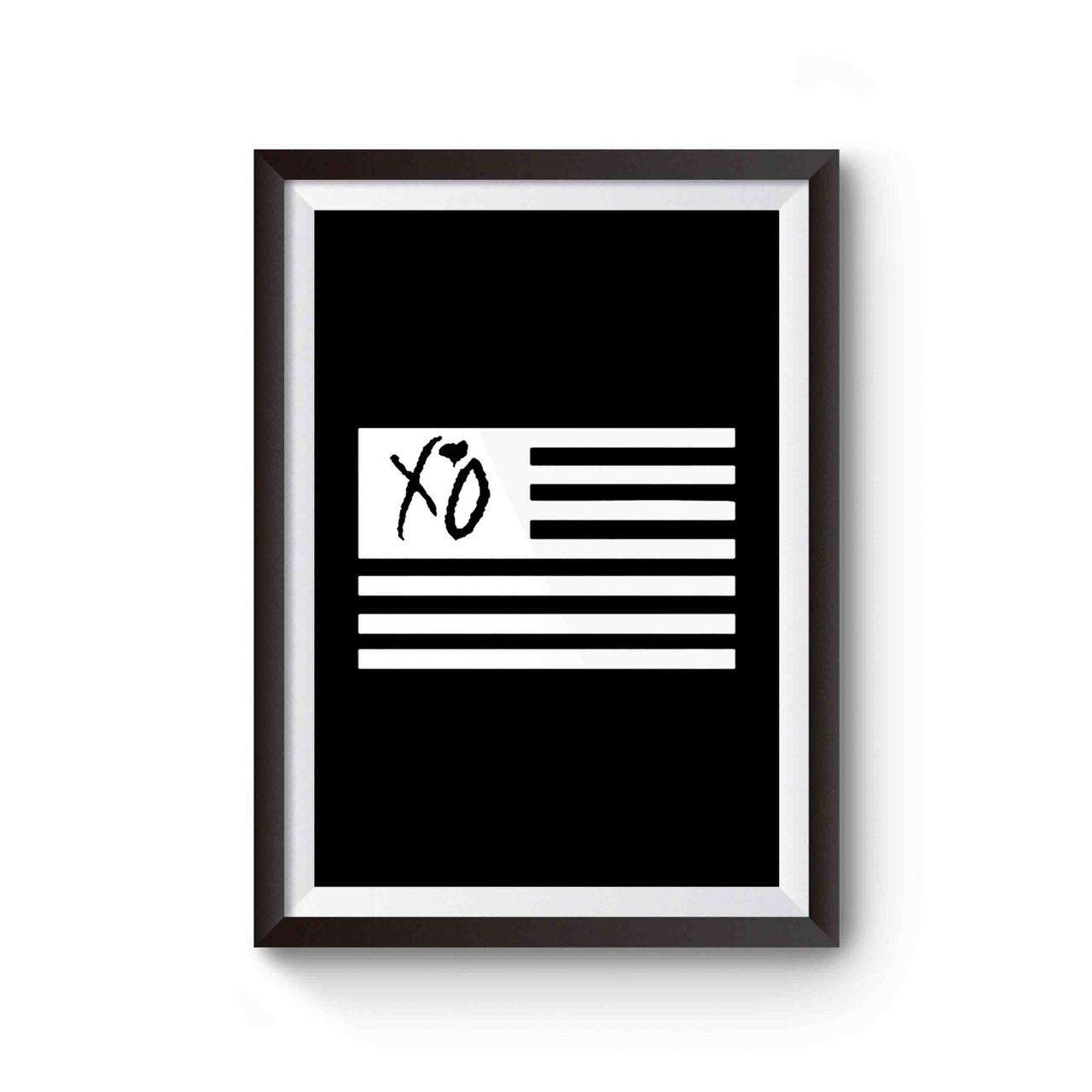 Xo The Weeknd Flag Poster