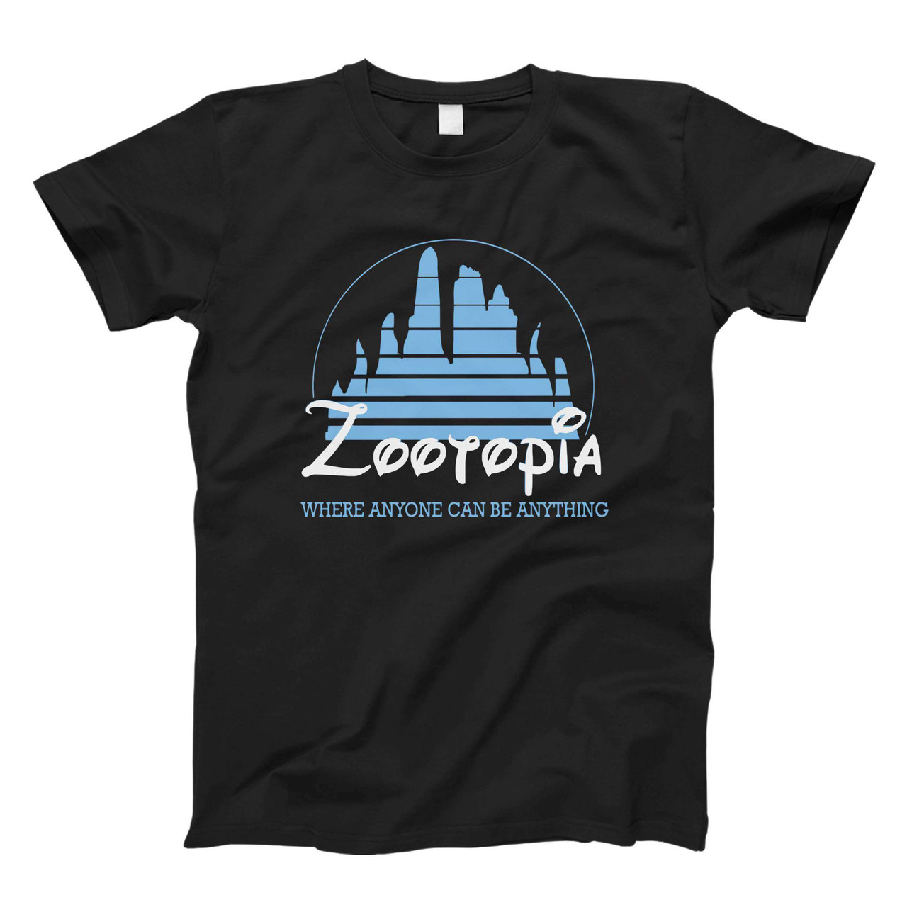 Zootopia Disney Movie Logo Fresh Men T Shirt