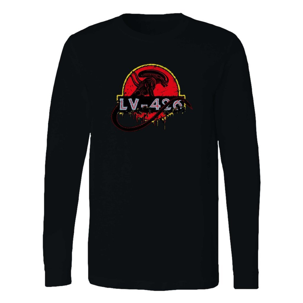 Aliens - Planet Lv-426 - Jurassic Park Long Sleeve Shirt