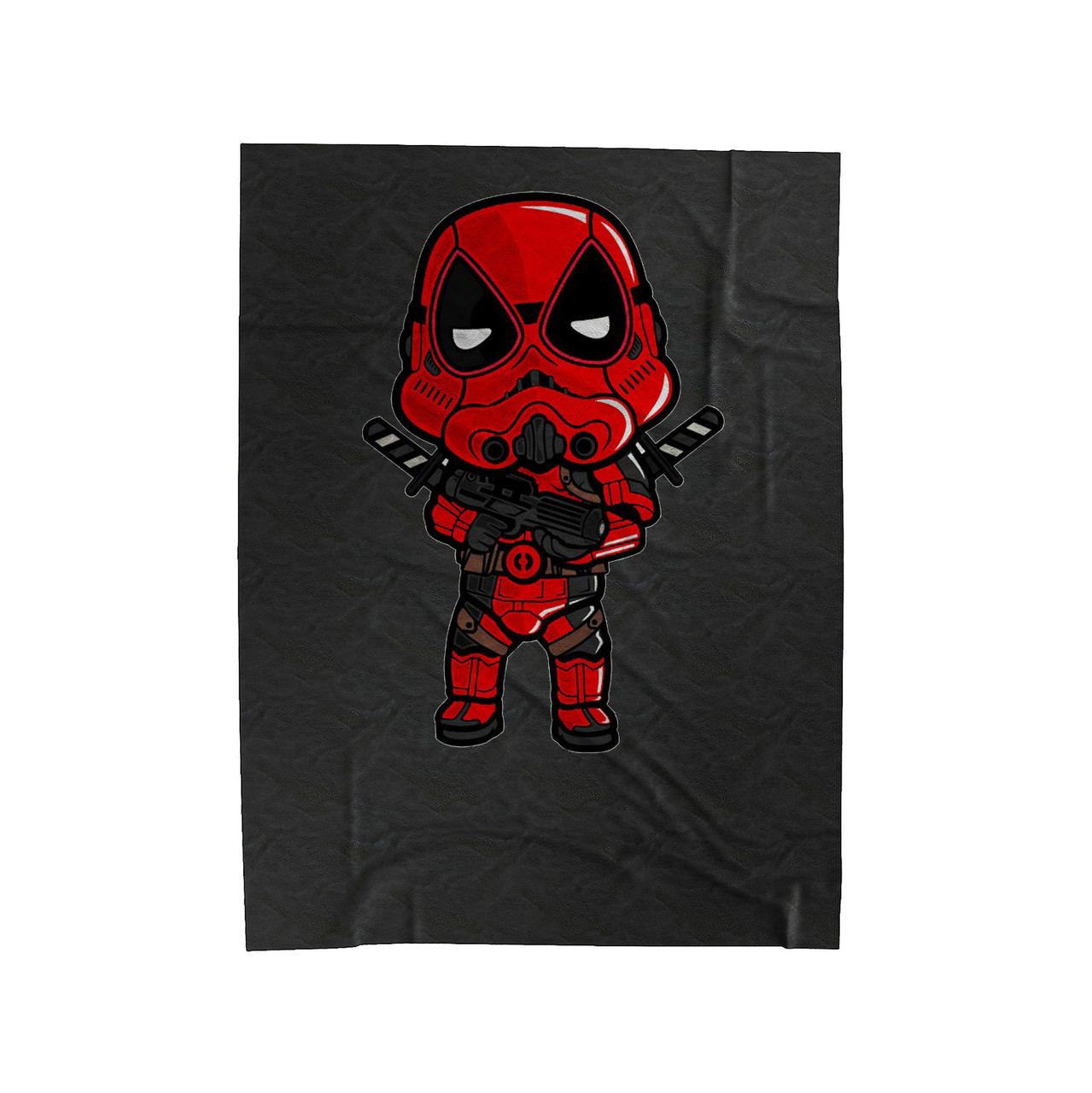 Deadpool Star Wars Storm Trooper Star Wars Parody Character Velveteen ...