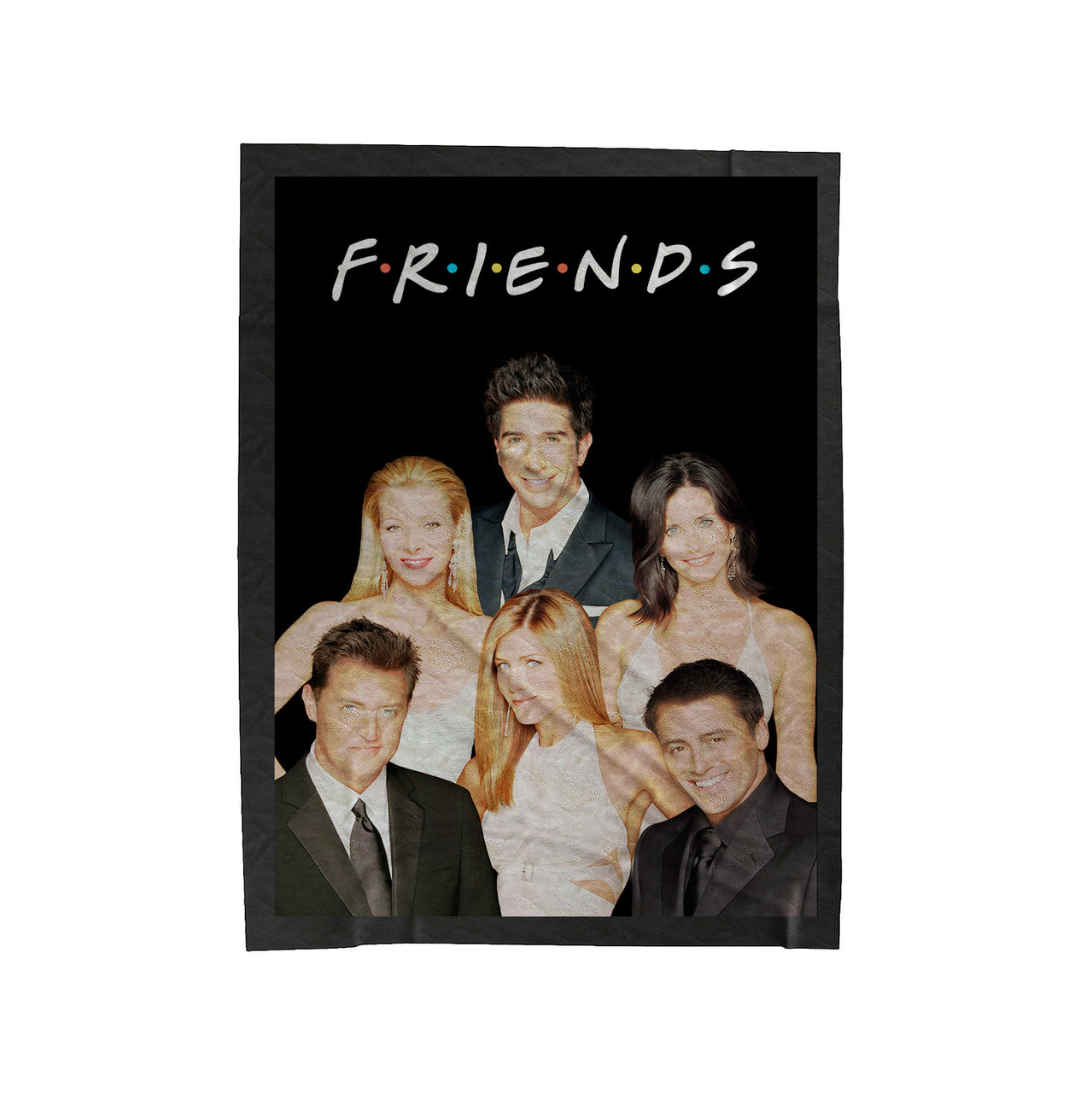 Friends Tv Show Together Velveteen Blanket