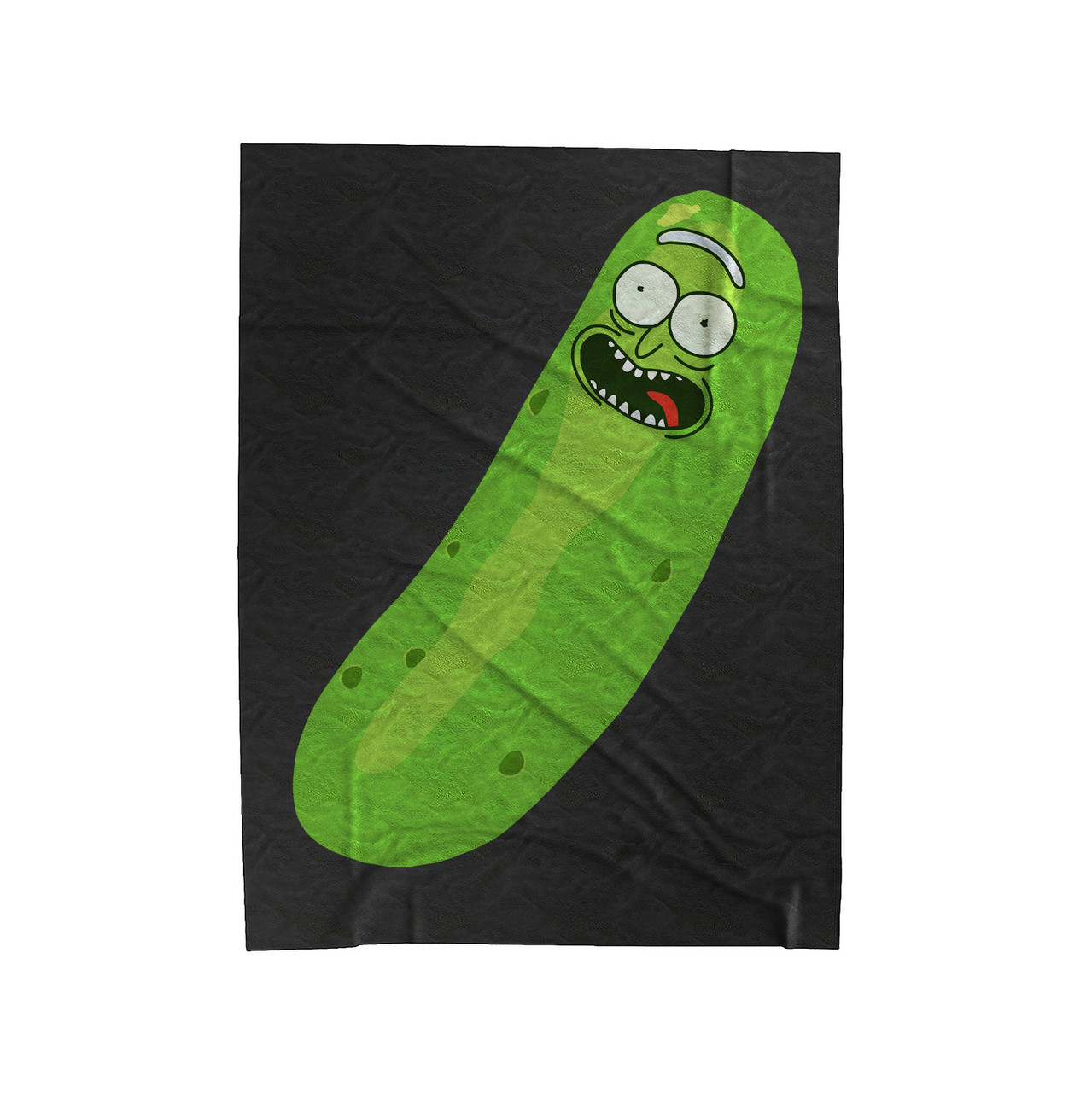 Pickle Rick Rick And Morty 1 Velveteen Blanket