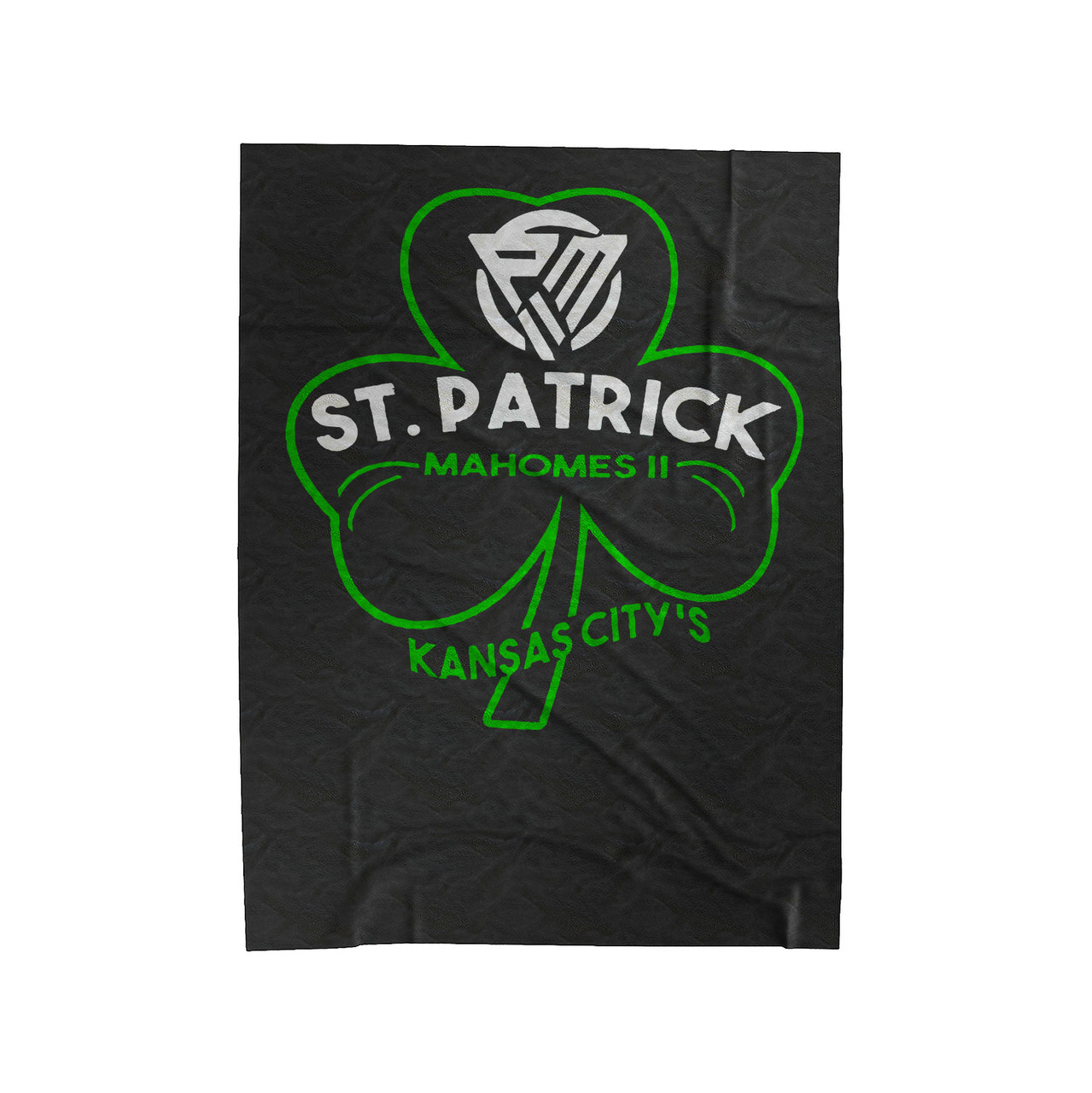 St Patrick Mahomes Velveteen Blanket