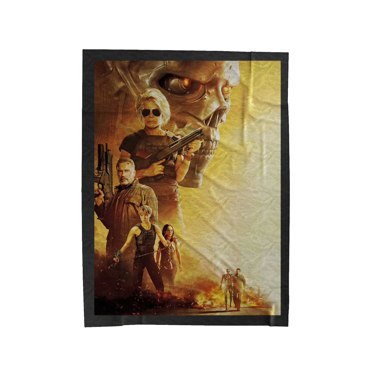 Terminator Character Velveteen Blanket