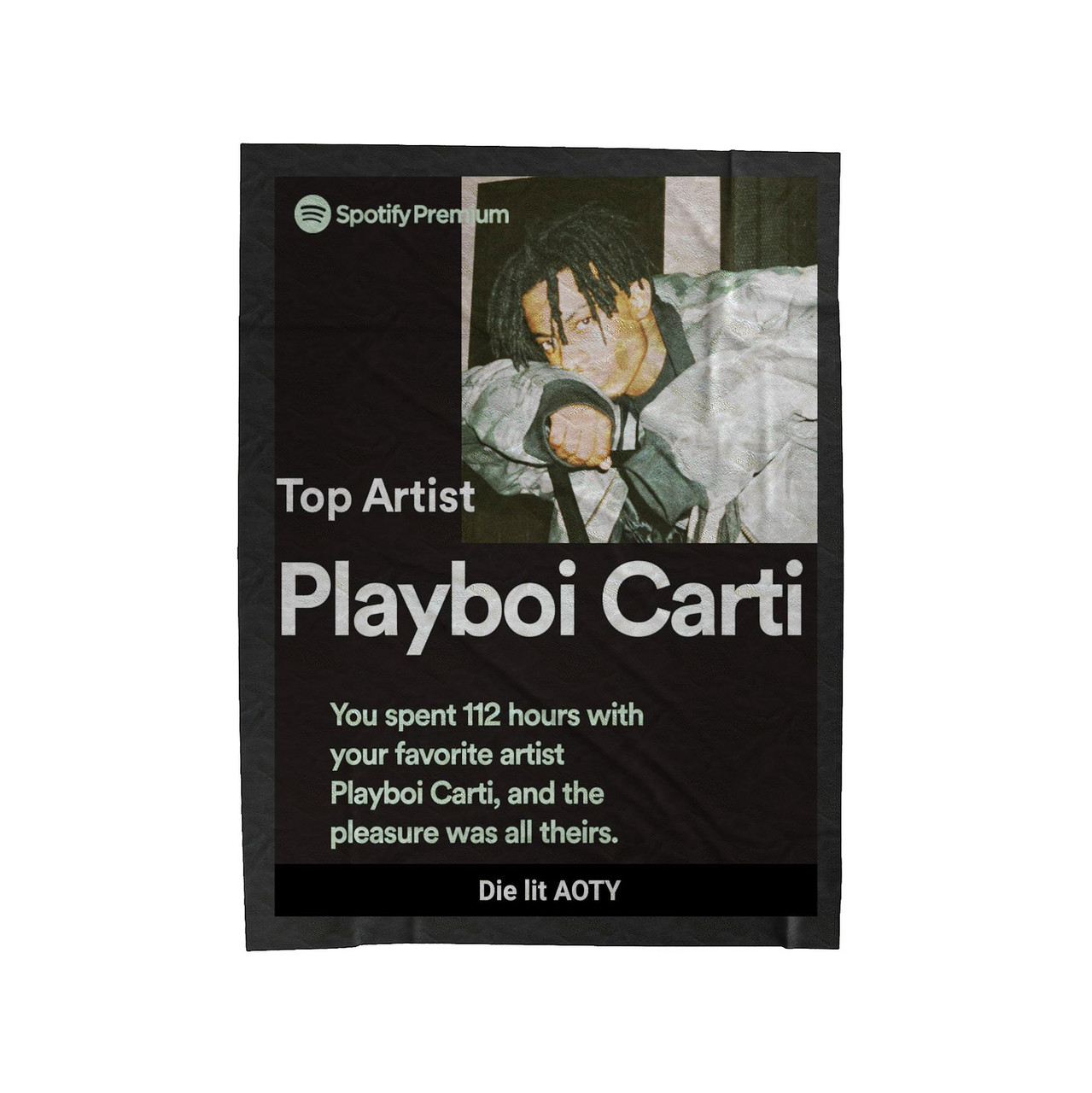 Playboi Carti 1 Velveteen Blanket