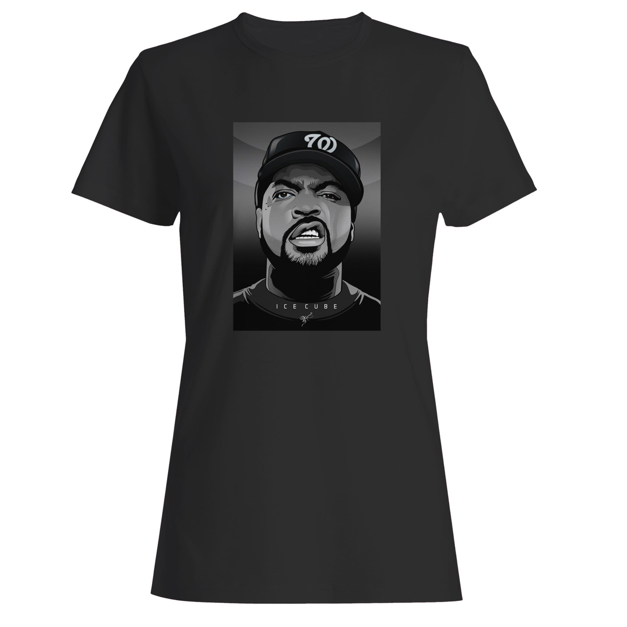 Ice Cube Rapper Signature Women T Shirt