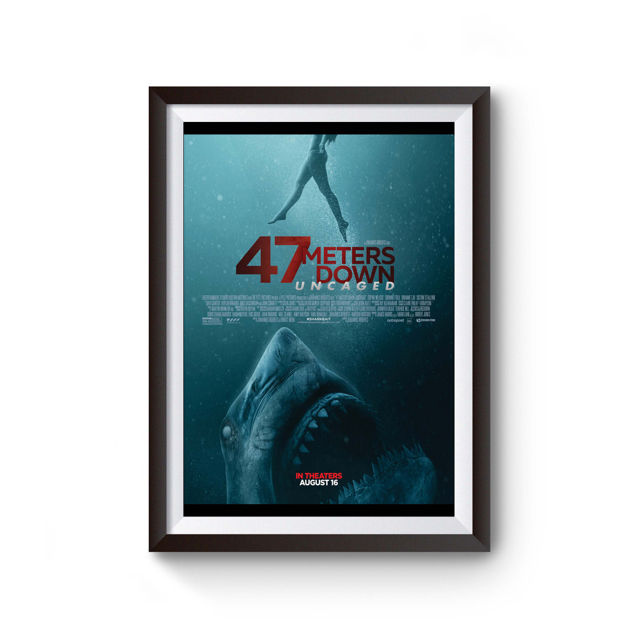 47 Meters Down Uncaged Poster