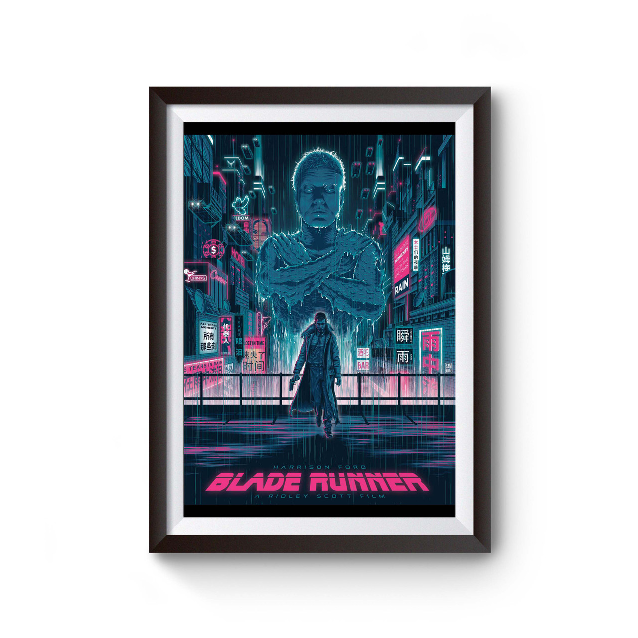 Blade Runner Cover Inspired Poster