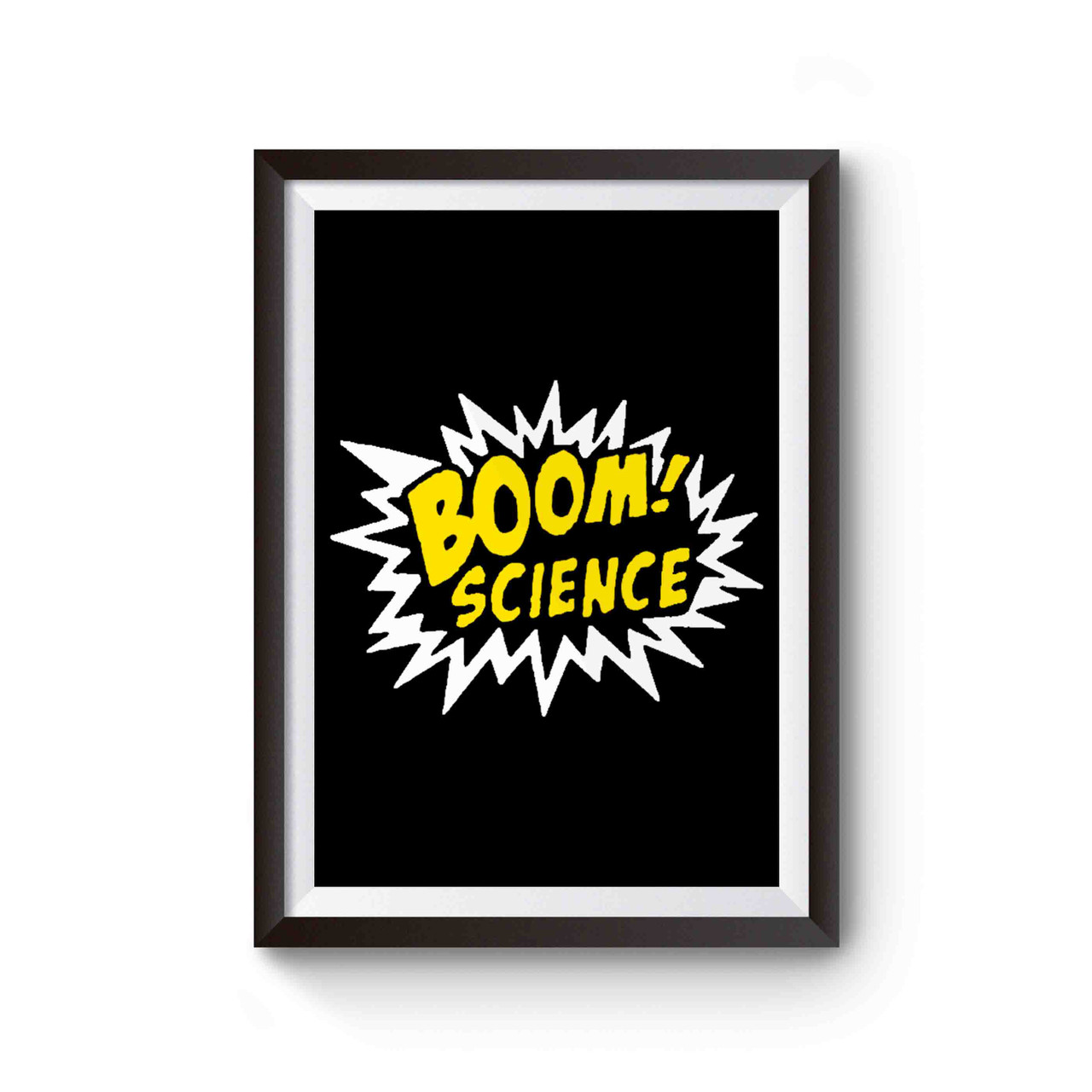 Boom Science Explosion Poster