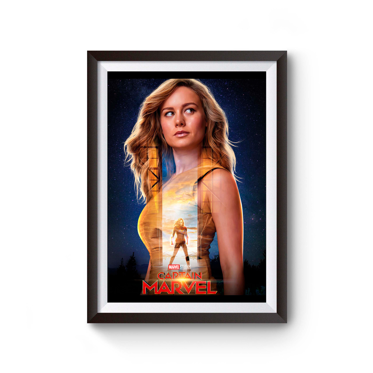 Captain Marvel Beautiful Girl Poster