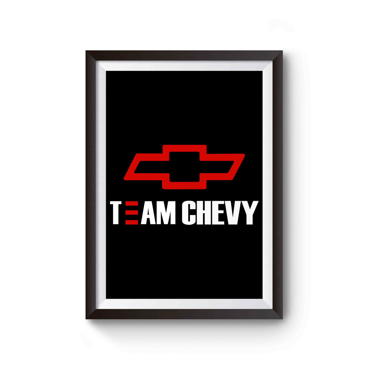 Chevrolet Team Chevy Logo Poster