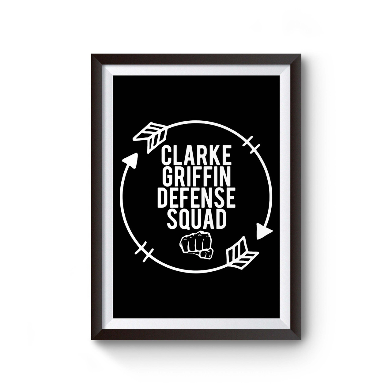 Clarke Griffin Defense Squad Poster