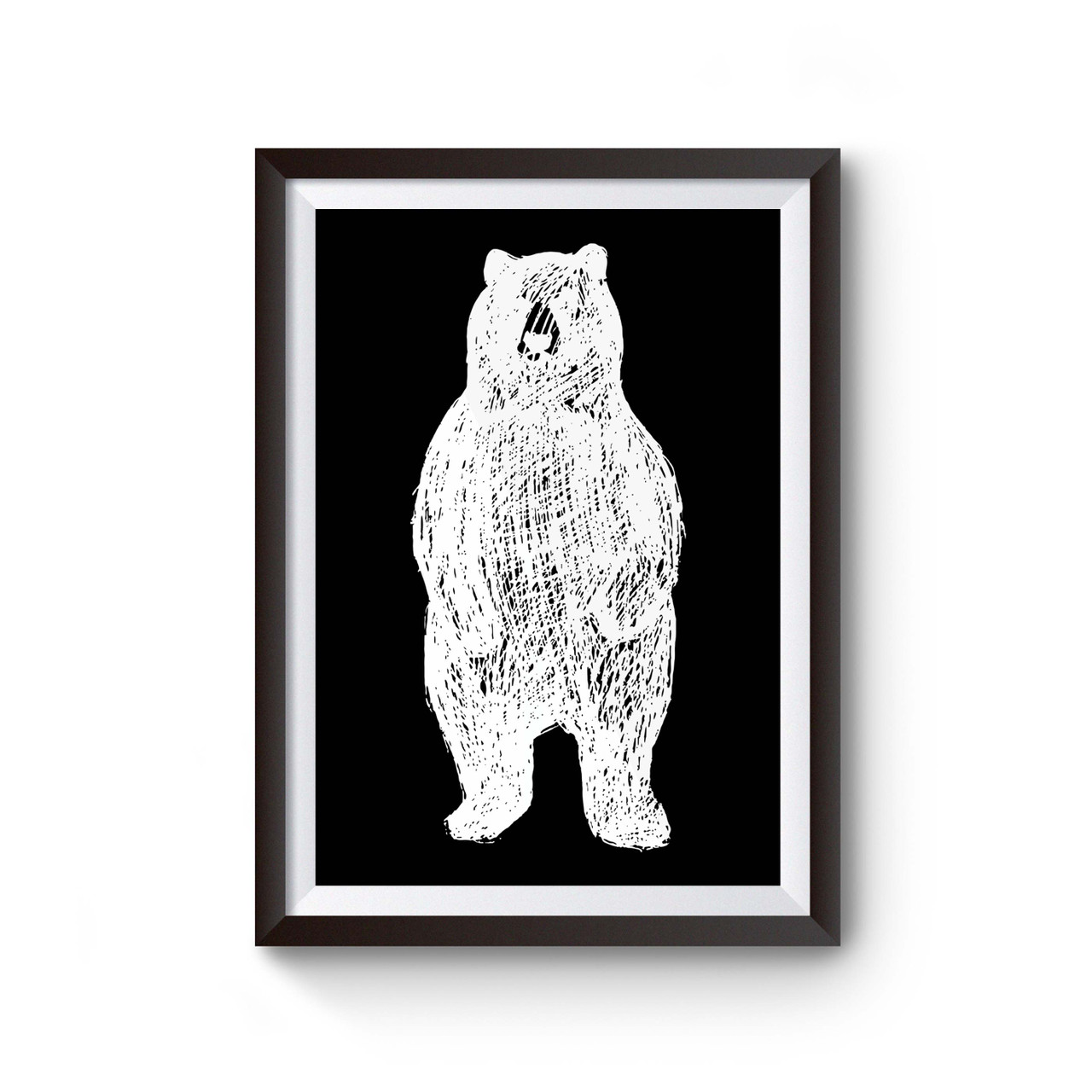 Cool Bear Standing Poster