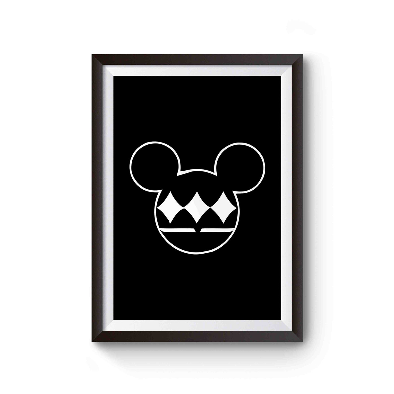 Disney Mickey And Minnie Power Ranger Disneyland Poster