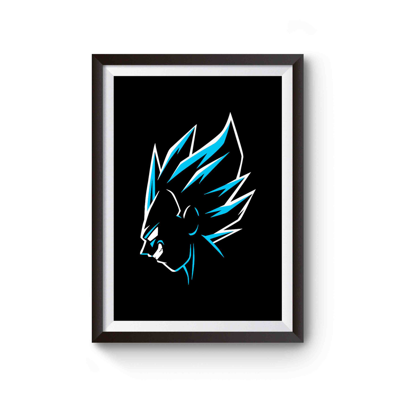Dragon Ball Z Vegeta Evil Smirk Prince Of Saiyans Poster