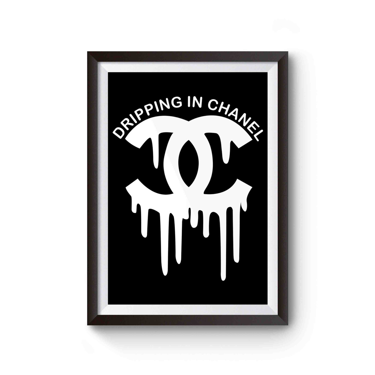Fashion Logo Dripping Poster
