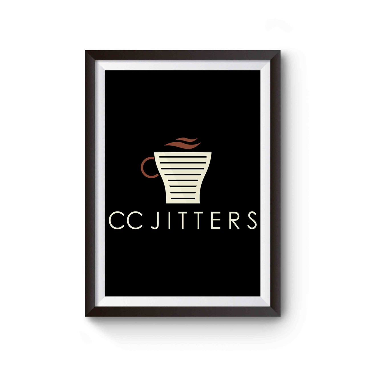 Flash Arrow Central City Cc Jitters Poster