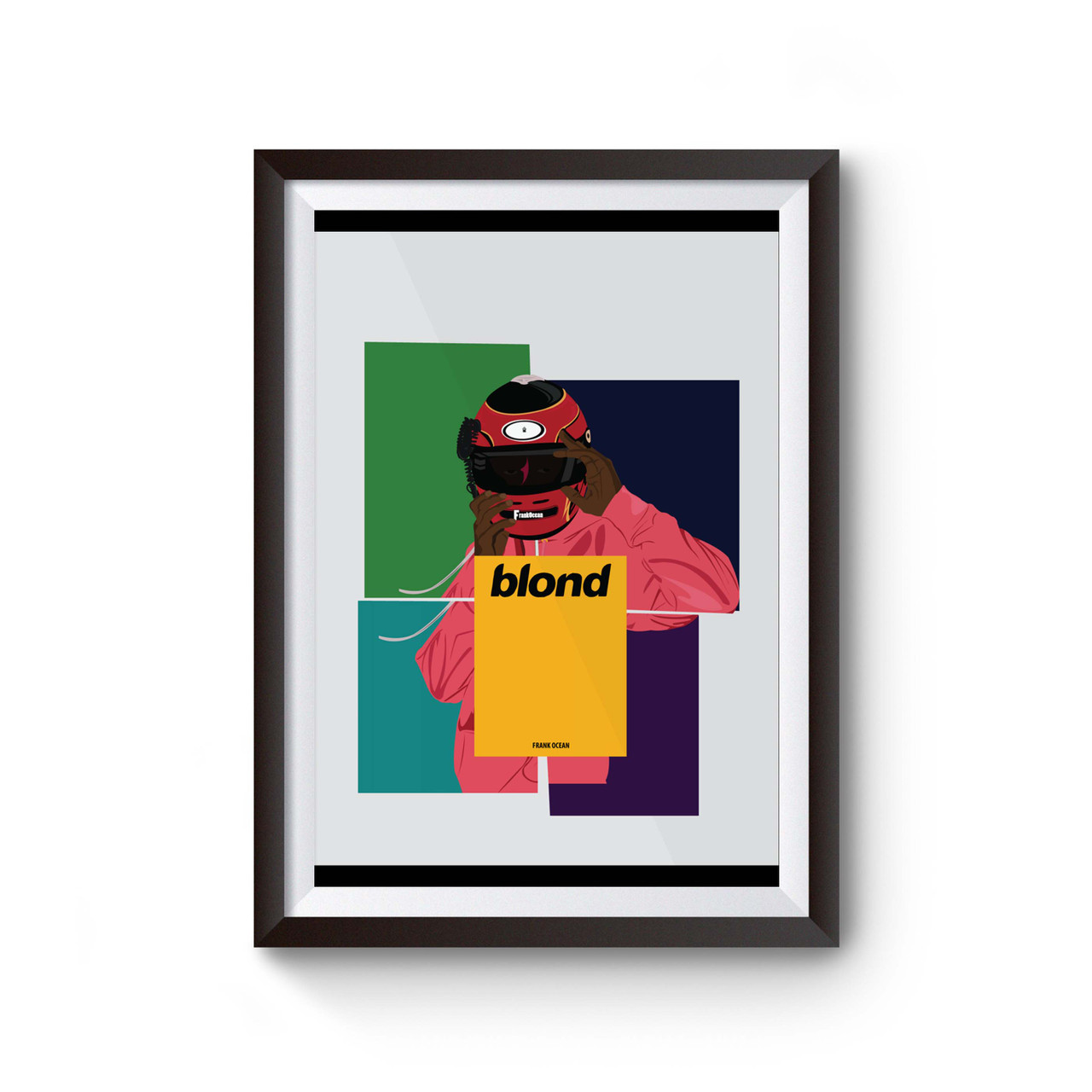 Frank Ocean Blond Rapper Music Singer Star Poster