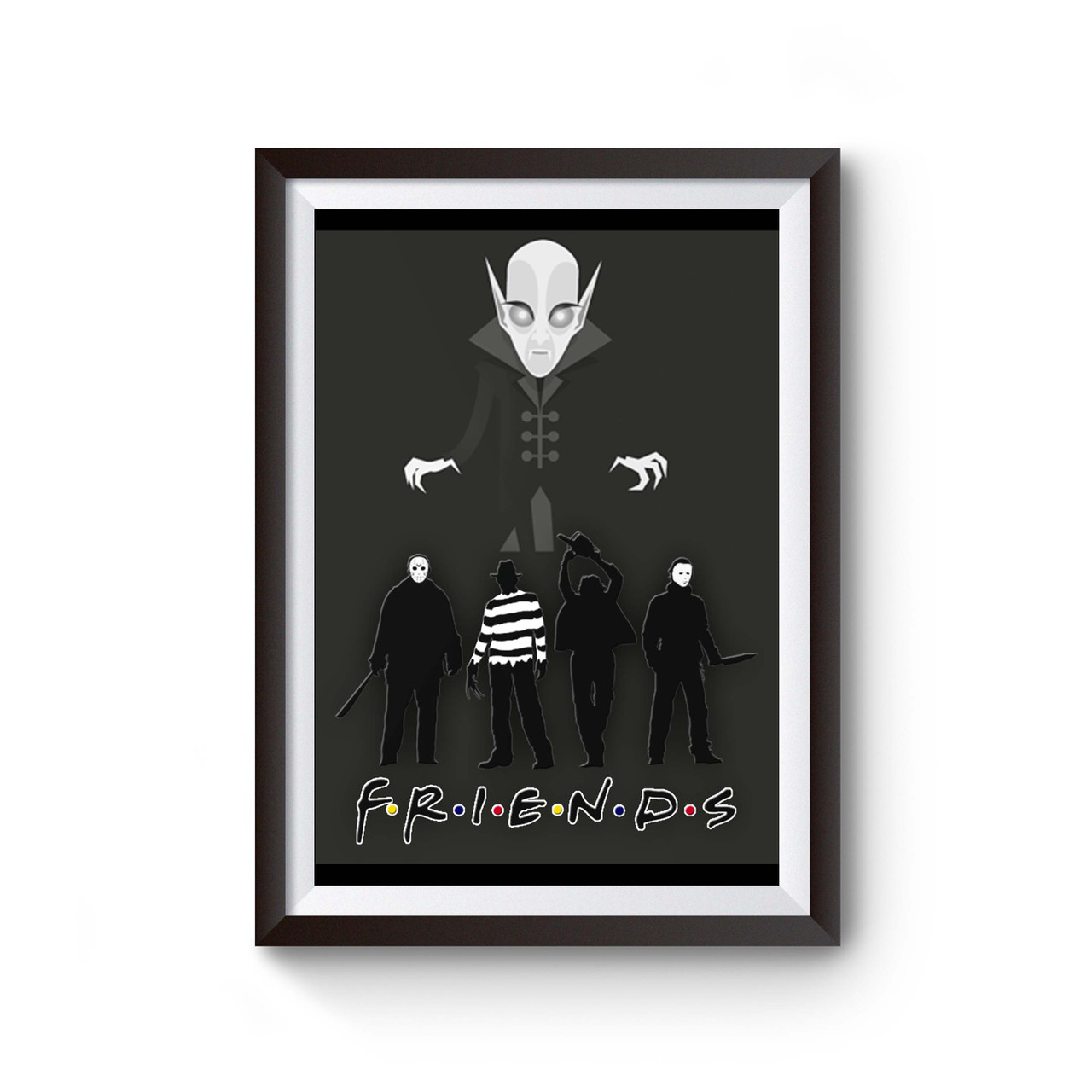 Friends Horror Poster